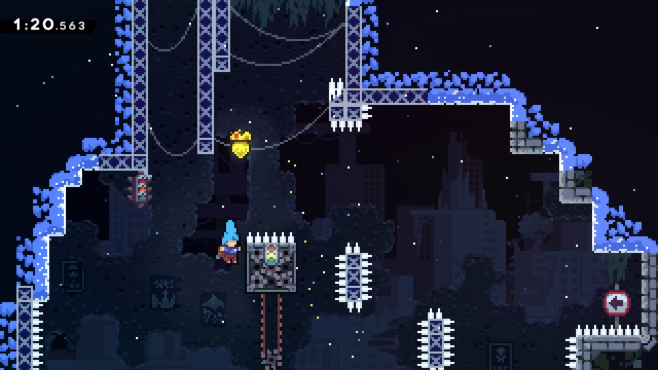 Celeste - Chapter 1 (Forsaken City) B-Side - Golden Strawberry run ...