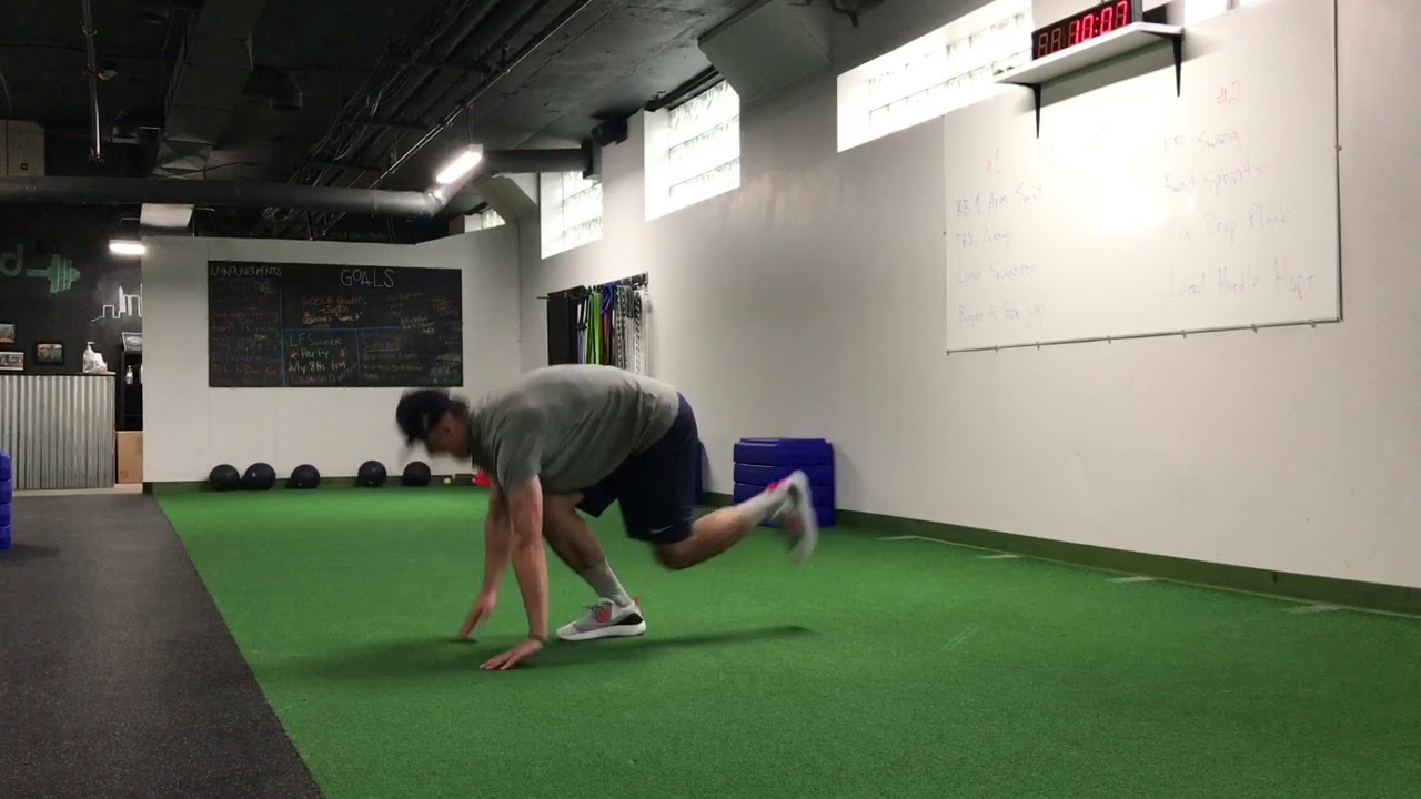 ONE LEG BURPEE - YouTube