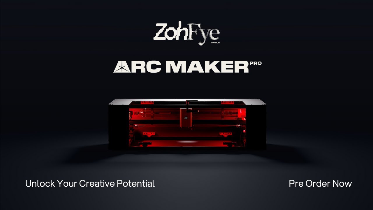 Introducing the ARC Maker Series: A CO2 Laser Designed for Creators by Creators - YouTube