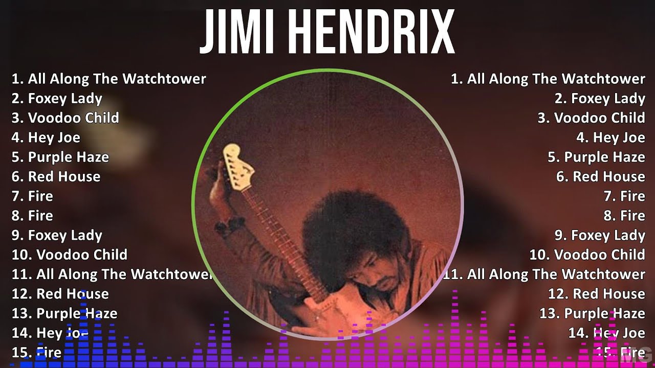 Jimi Hendrix 2024 MIX Greatest Hits - All Along The Watchtower, Foxey ...