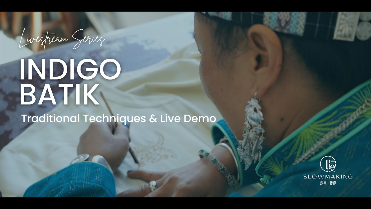 Indigo Batik: Traditional Techniques & Live Demo - YouTube