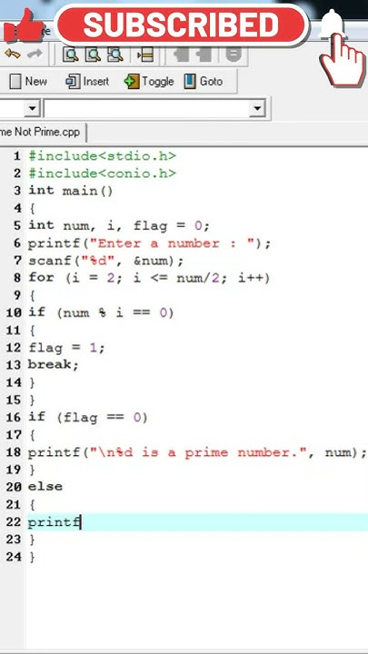 Prime Not Prime Number In C Shorts Coding Cprogramming Viral Trend Youtube