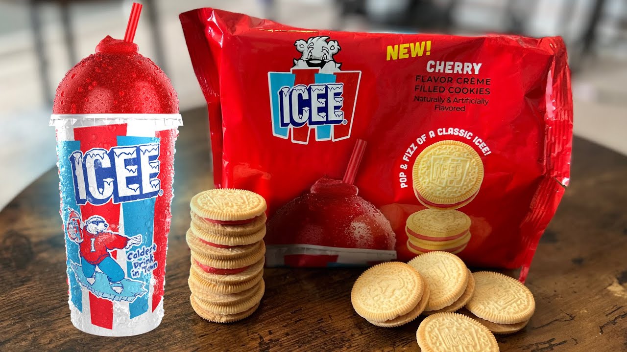 Cherry ICEE Cookie Review - YouTube