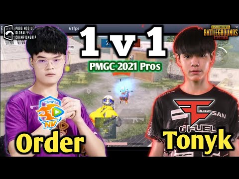 NV Order Vs Faze TonyK😱 • 1v1 TDM 2021 • PMGC 2021 Pros | Global Version - YouTube