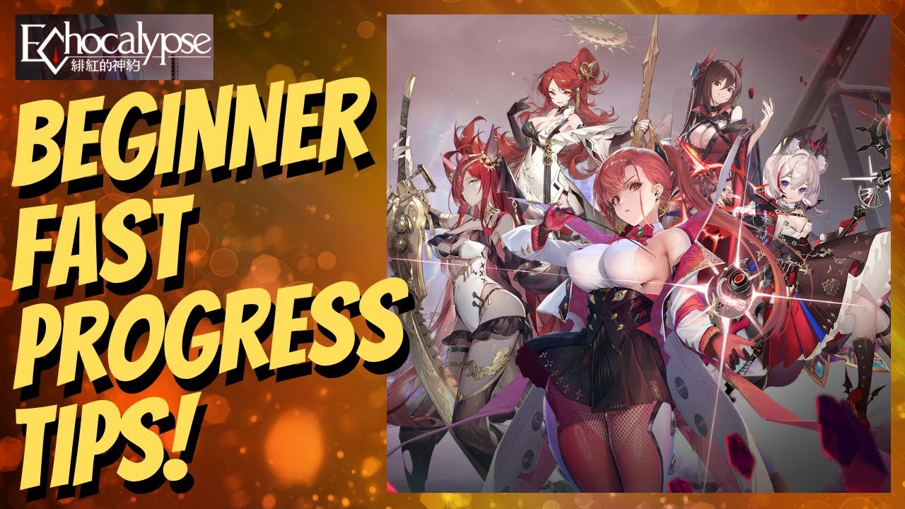 [Echocalypse] Beginner Fast Progression! | Tips for F2P and Low Spenders - YouTube