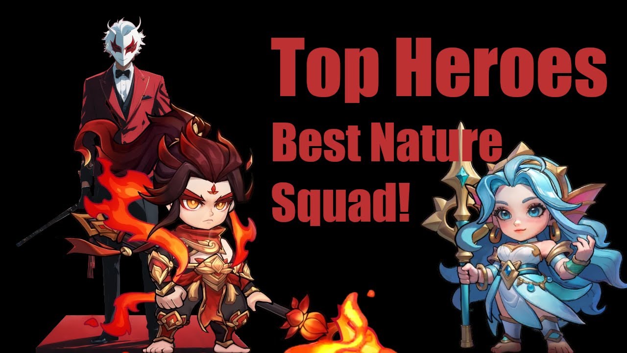 The BEST Nature Squads in Top Heroes! - YouTube