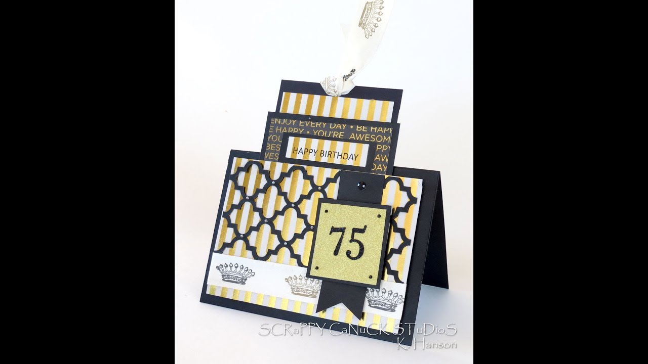 DCWV Premium Paper Slider Card Tutorial - YouTube