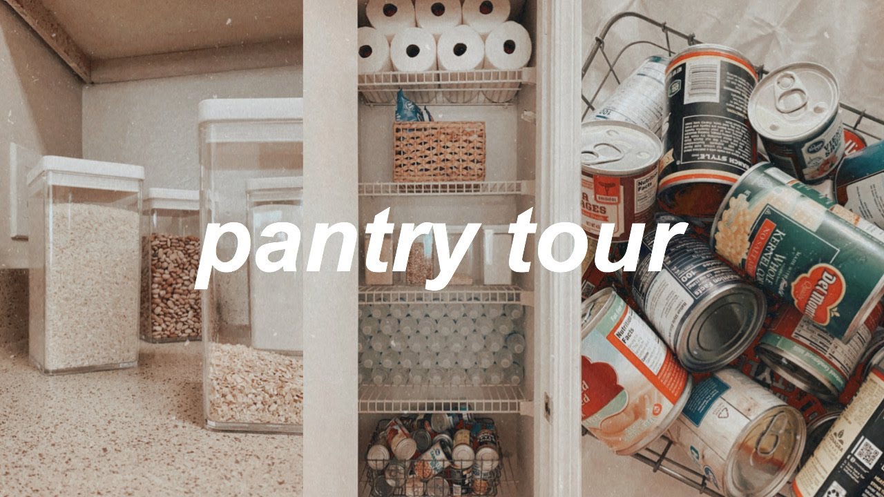 my pantry tour 2020 - YouTube