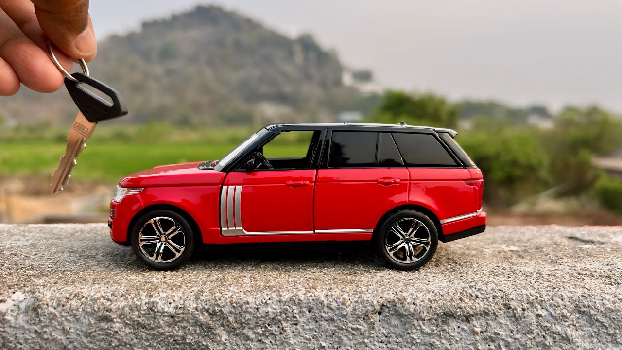 Unboxing of Scale Model Range Rover - Red | Miniature | Range Rover ...
