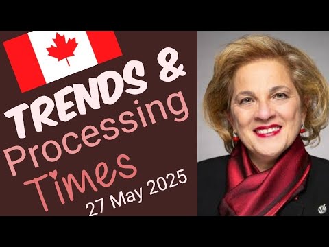 New IRCC Processing Times: May 27, 2025: Impact On Applications - YouTube