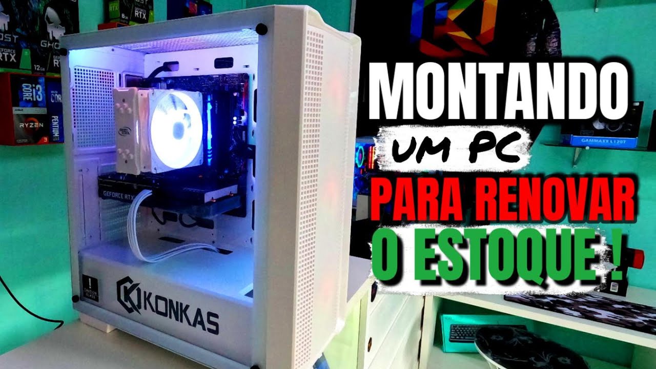 # MONTANDO UM PC GAMER 03 - com Ryzen 5.5600 e RTX 3060 ! - YouTube