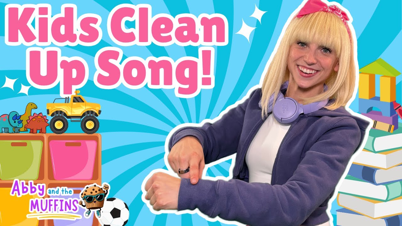 Clean Up Song for Preschoolers! 🎶 Sing, Dance, and Tidy Up with ...
