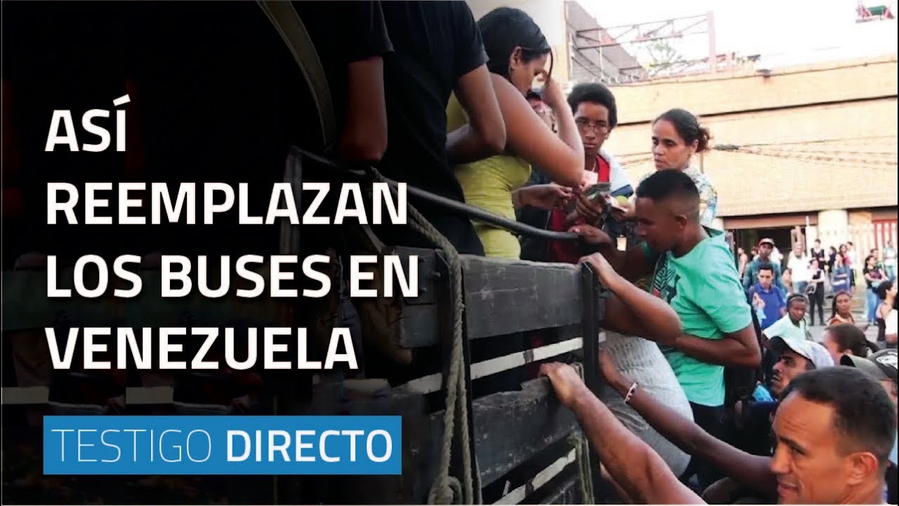 Así reemplazan los buses en Venezuela - Testigo Directo HD - YouTube