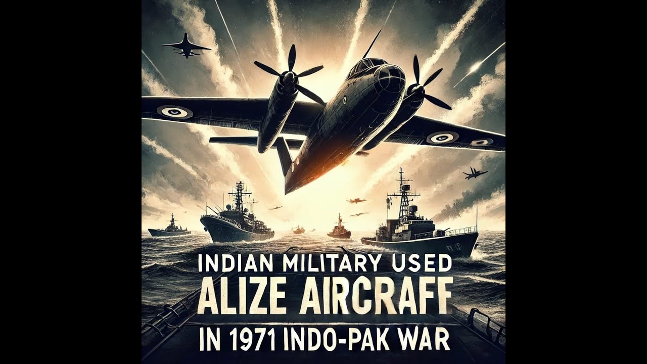 Indian Military Services use ALIZE Aircraft's in 1971 Indo-Pak War ...