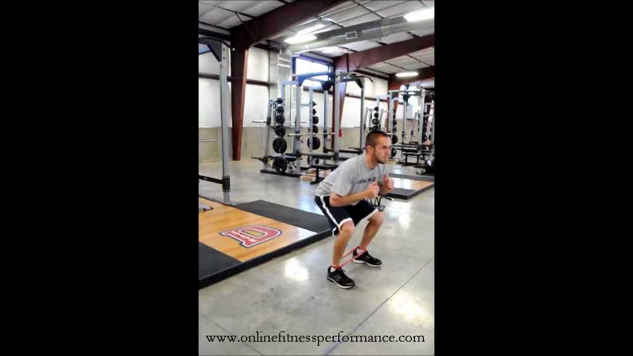 Band Lateral Shuffle - YouTube