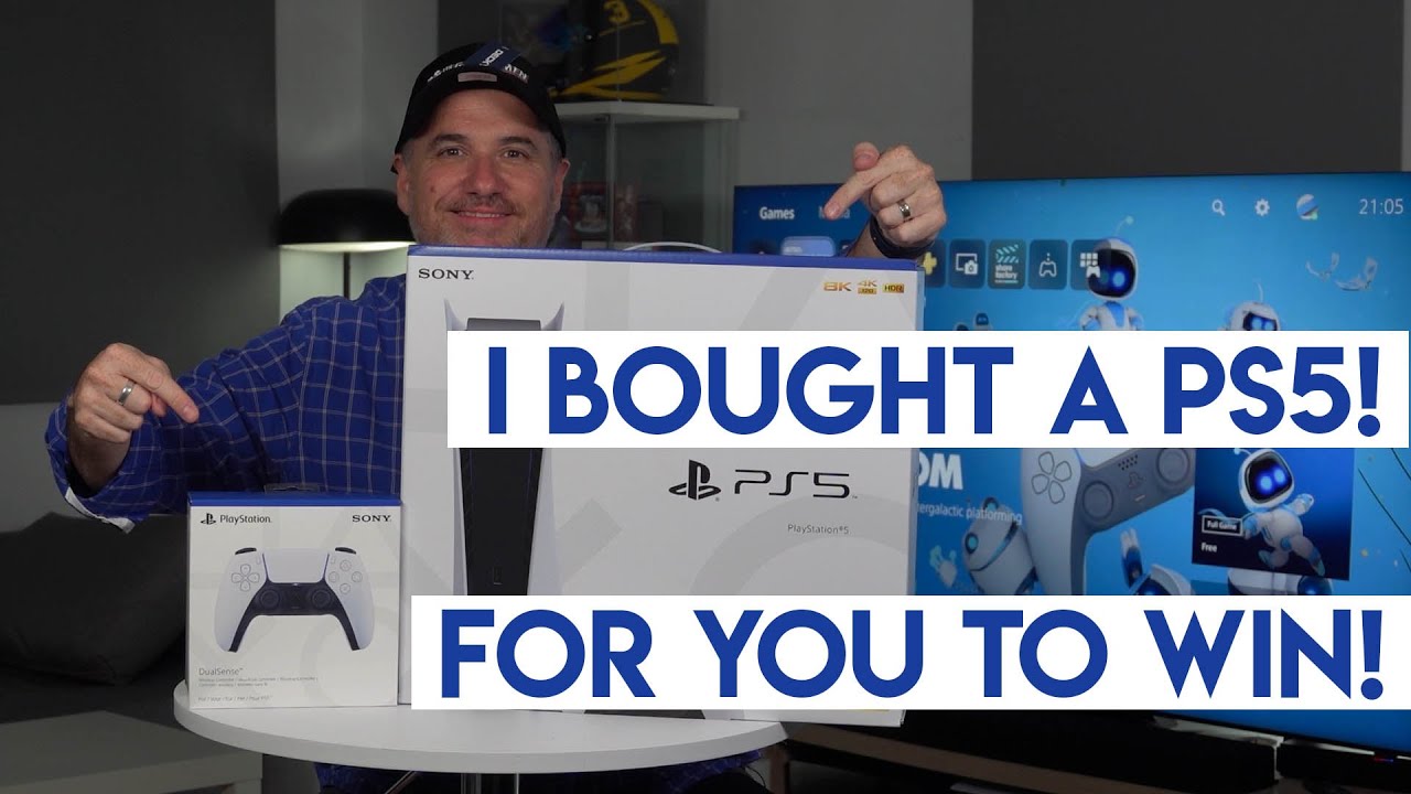 WIN A PS5 - Yep, I bought a PS5 to give away! - YouTube
