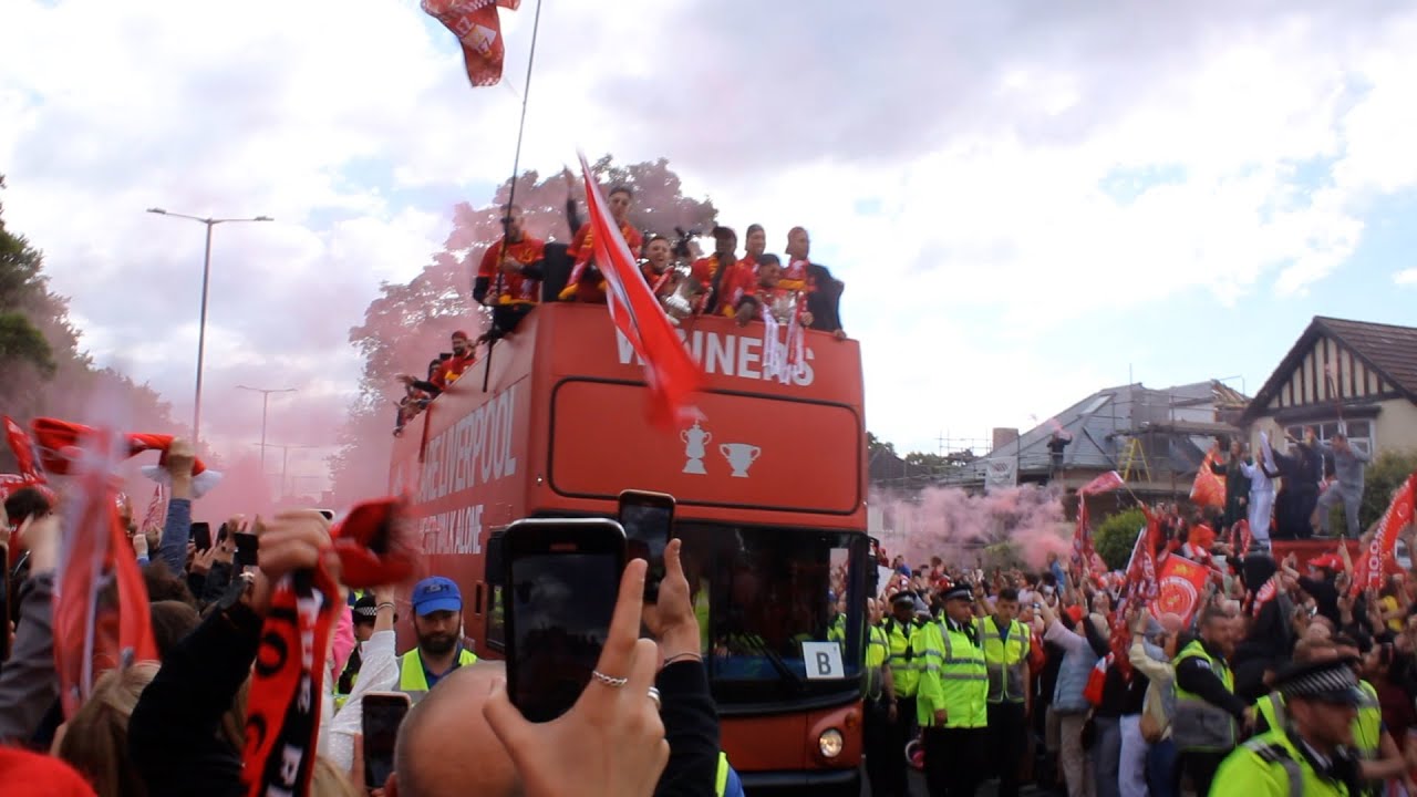 Liverpool FC Parade 2022 | Insane Sights 😍 - YouTube