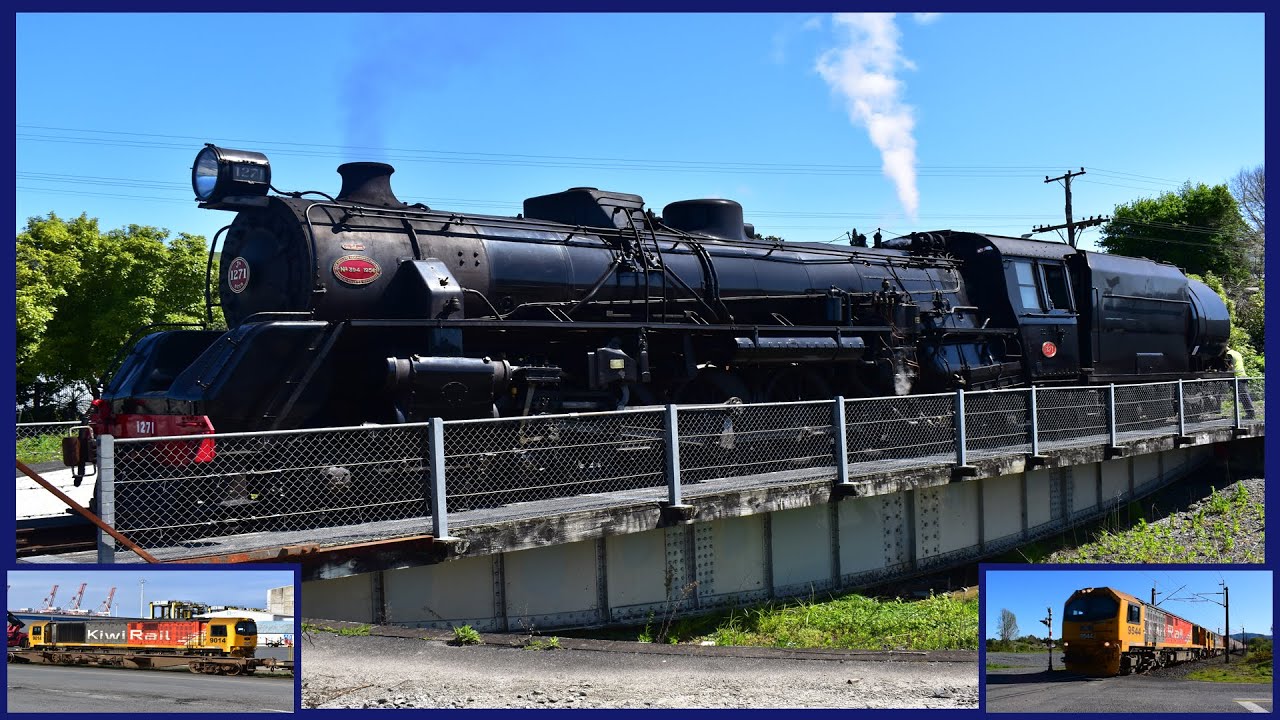 DL 9014 in Tauranga, JA 1271 returning to Te Kuiti and other NIMT ...