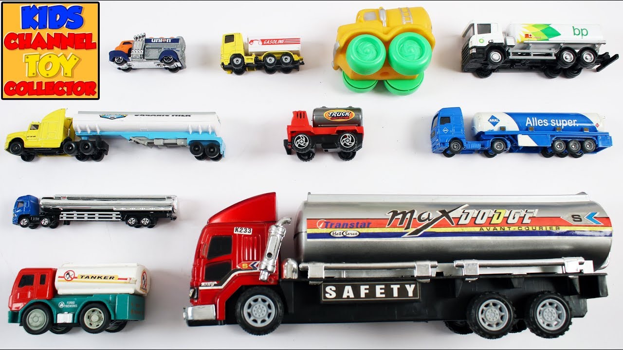 Tanker Trucks For Kids Children Babies Toddlers | Trucks For Kids ...