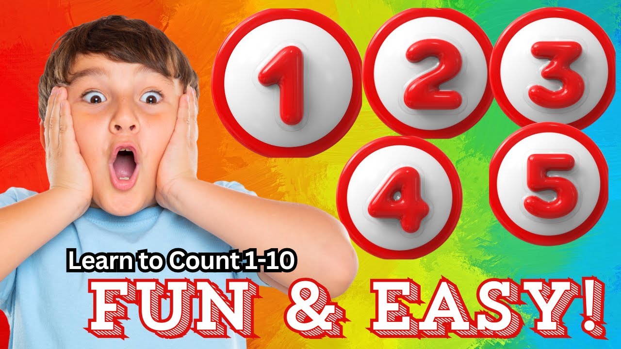 Learn to Count 1-10 with Fun Trees & Stars | Easy Kids Learning Video ...