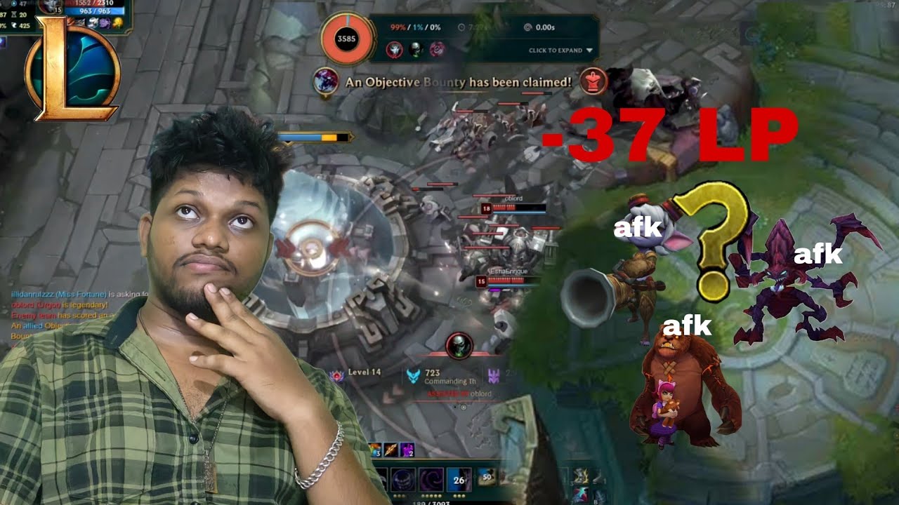 I played league of legends ranked for first time - YouTube