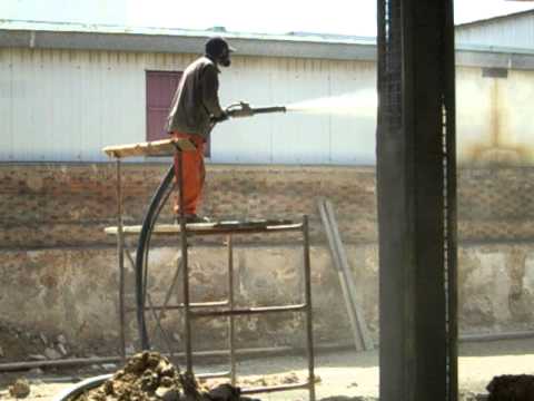 GUNITE SHOTCRETE ΕΚΤΟΞΕΥΟΜΕΝΟ ΣΚΥΡΟΔΕΜΑ ΕΝΙΣΧΥΣΗ - YouTube