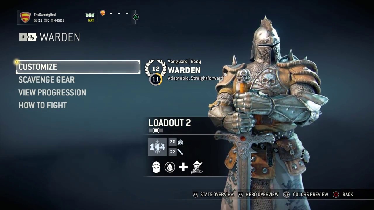 For Honor Season 2 - Rep 12 Warden All New Epic Gear Showcase! 144 NEW ...