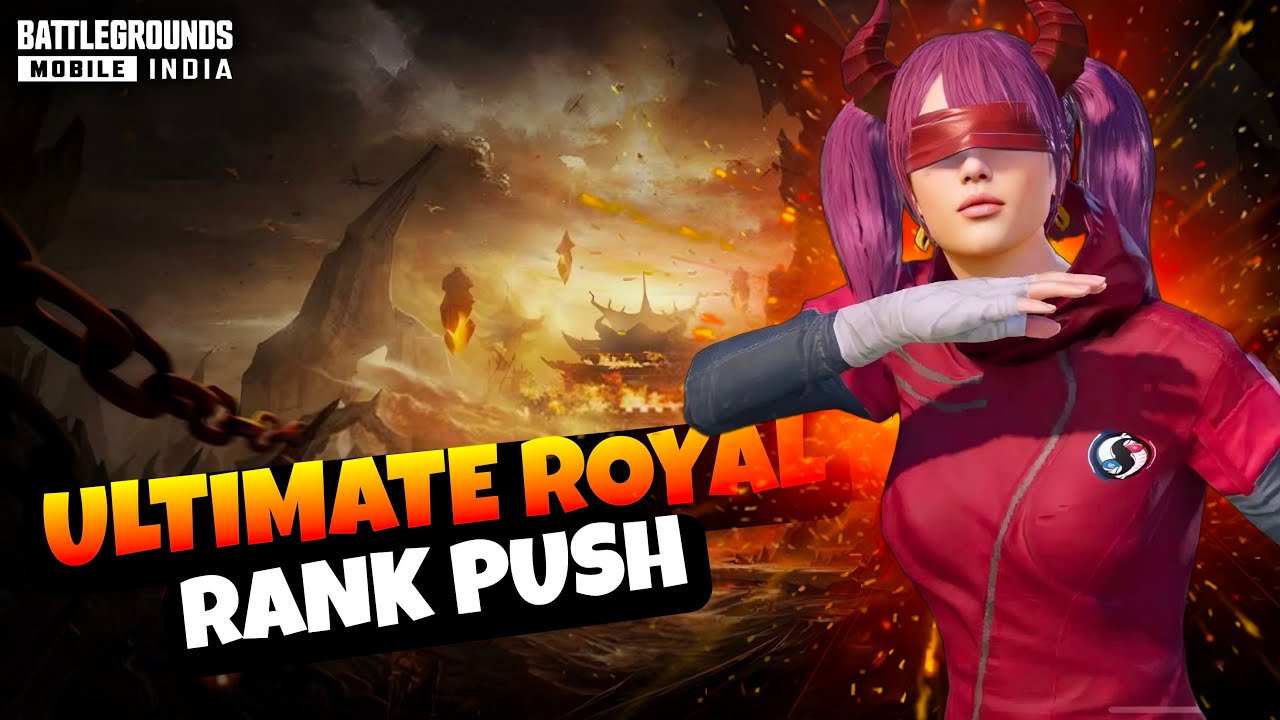 ULTIMATE ROYALE RANK PUSHI || BEST MOBILE PLAYER 💀💦 7KD POSSIBLE ??? 😅 ...