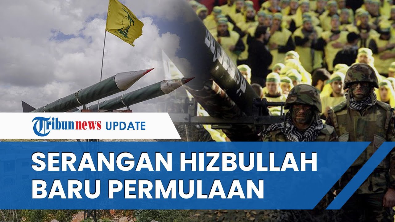 Tembakan Roket Hizbullah ke Israel Belum 'PENUH', Baru Peringatan dan ...