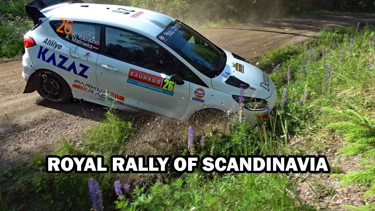 ERC ROYAL RALLY OF SCANDINAVIA | 2024 | ACTION | - YouTube