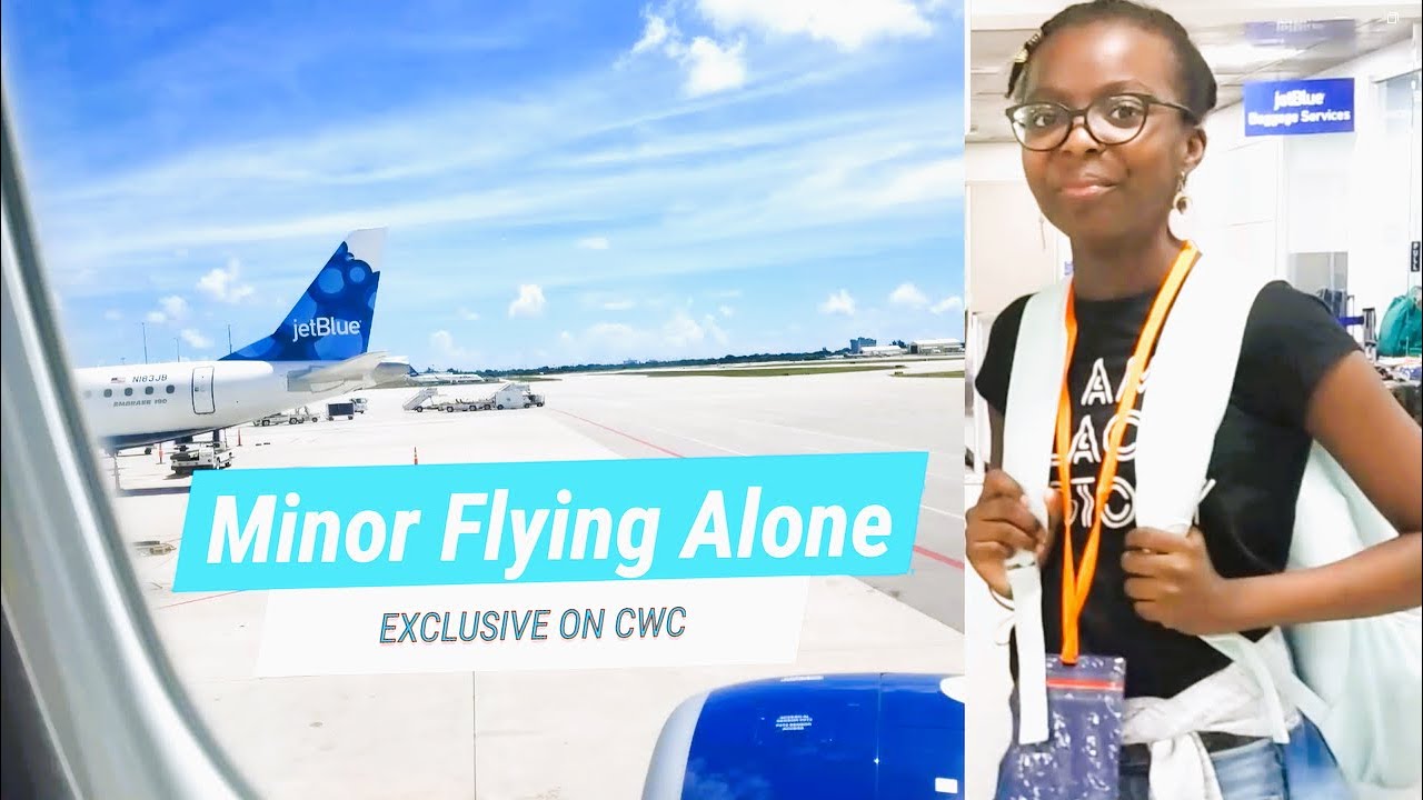 UNACCOMPANIED MINOR FLYING JETBLUE FIRST TIME--MA-FLORIDA - YouTube