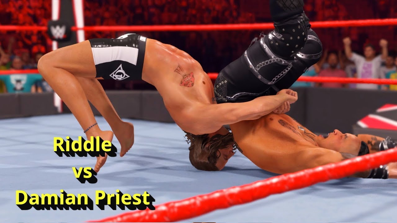 Damian Priest vs Riddle: The Epic WWE 2K22 Match #wwe2k22 #damianpriest ...