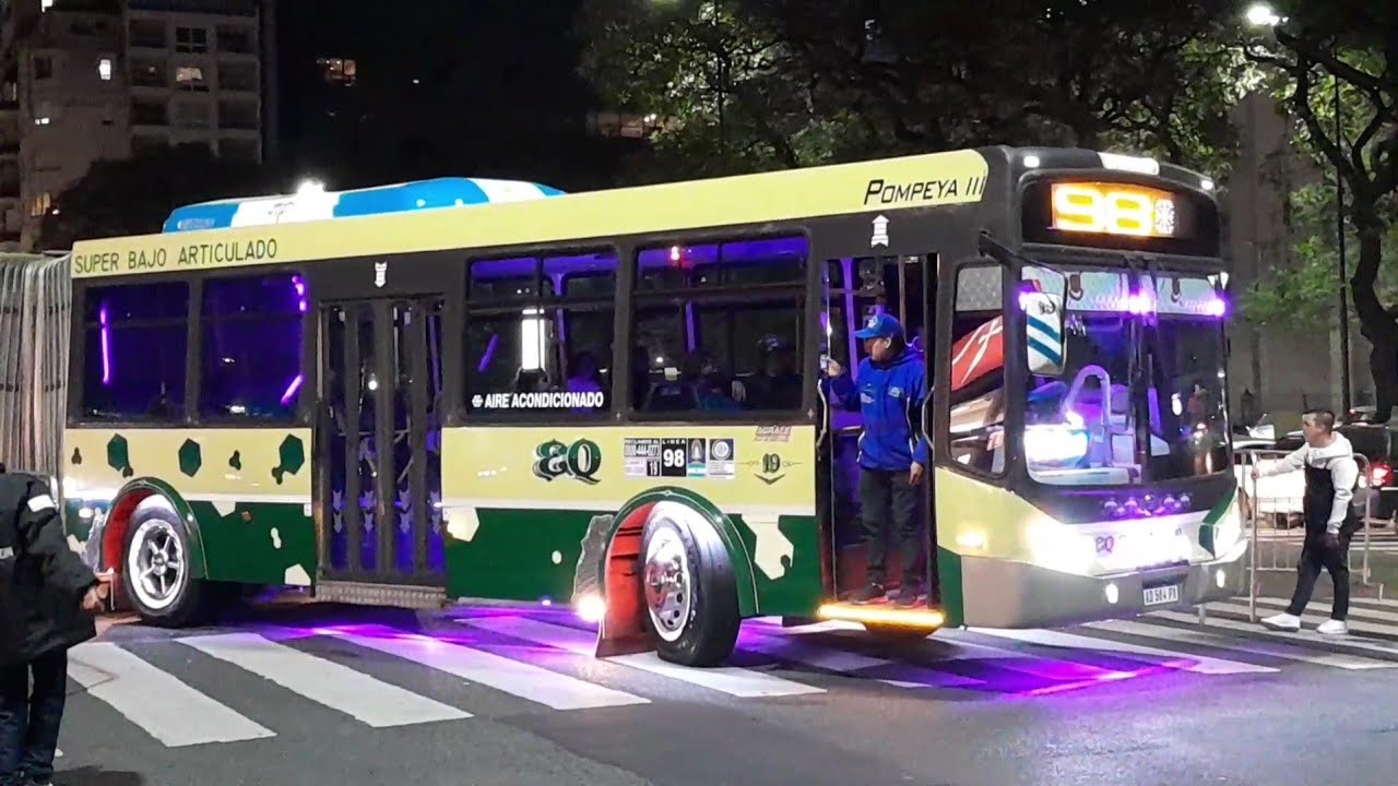 Linea 98 interno 19 "El Transatlantico" en la Noche de los Museos! Todo ...