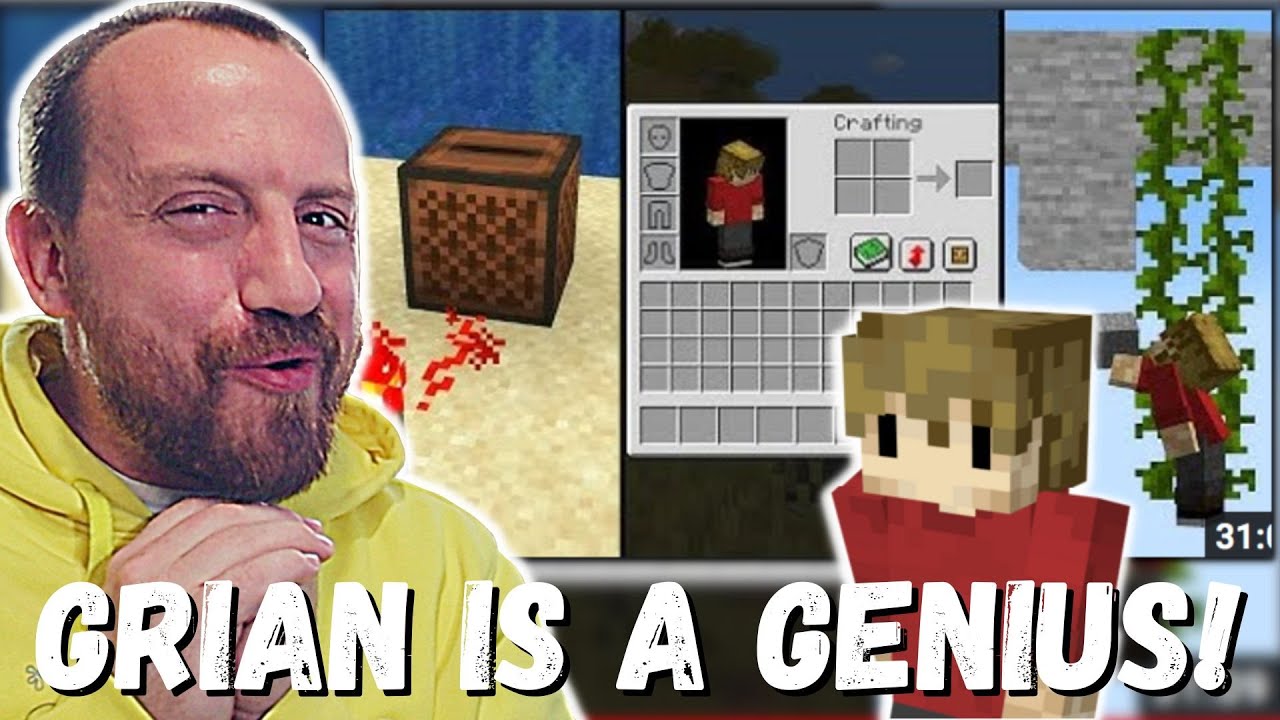 GRIAN IS A GENIUS! Grian Things I Would Change in Minecraft (REACTION ...
