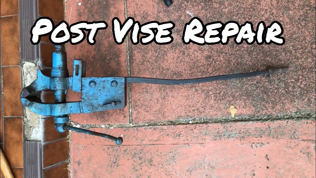Post Vise Repair part one, Condition and break down - YouTube