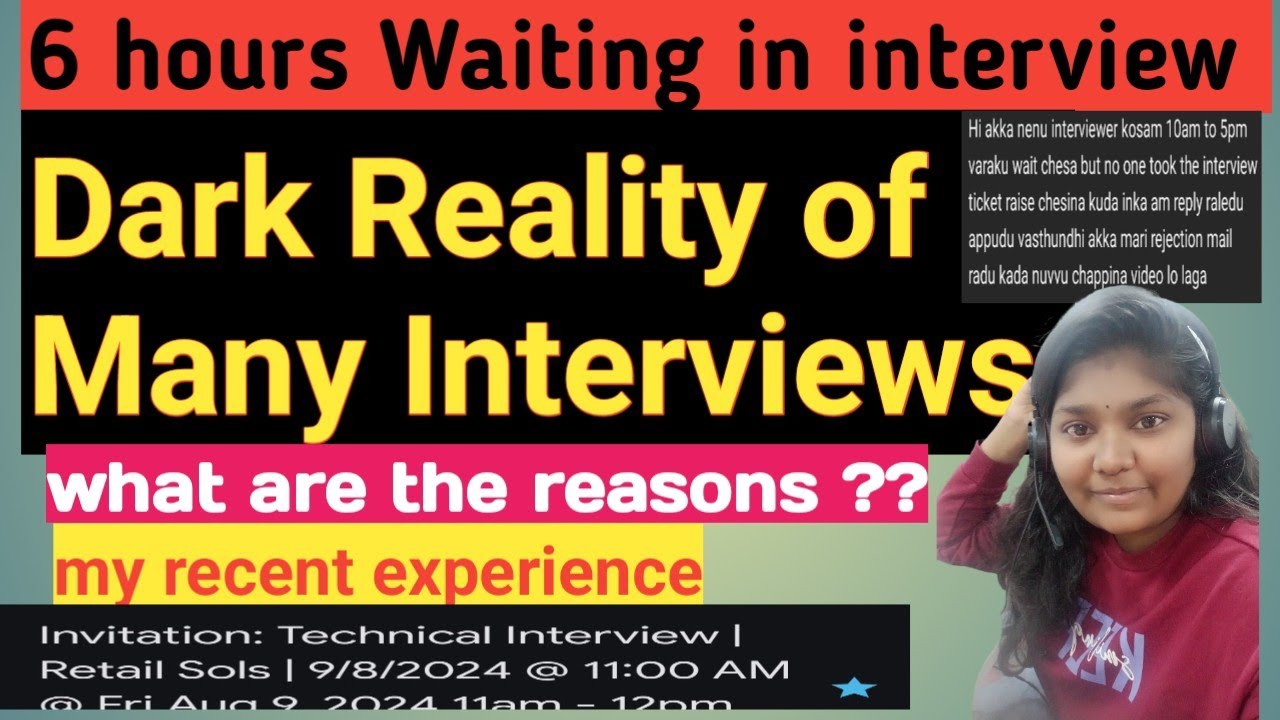 Dark Reality of Job Interviews|| 6 Hours Waiting|| my Latest Interview ...