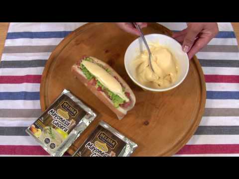 Preparación Mayonesa Casera Delissa con minipimer