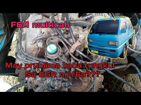 f6a multicab paano mag install ng vacuum hose ng egr - YouTube