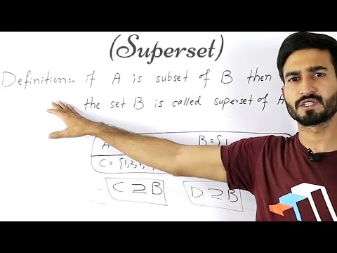 Superset|What is Superset?|Sets|Basic Maths|Hindi/Urdu|MathUse