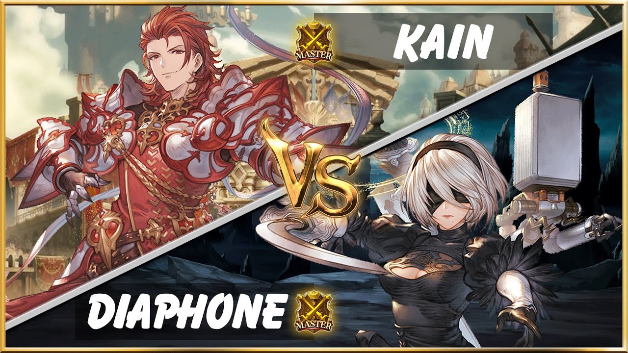GBVSR - Master Rank | Kain [Percival] vs. Diaphone [2B] - YouTube