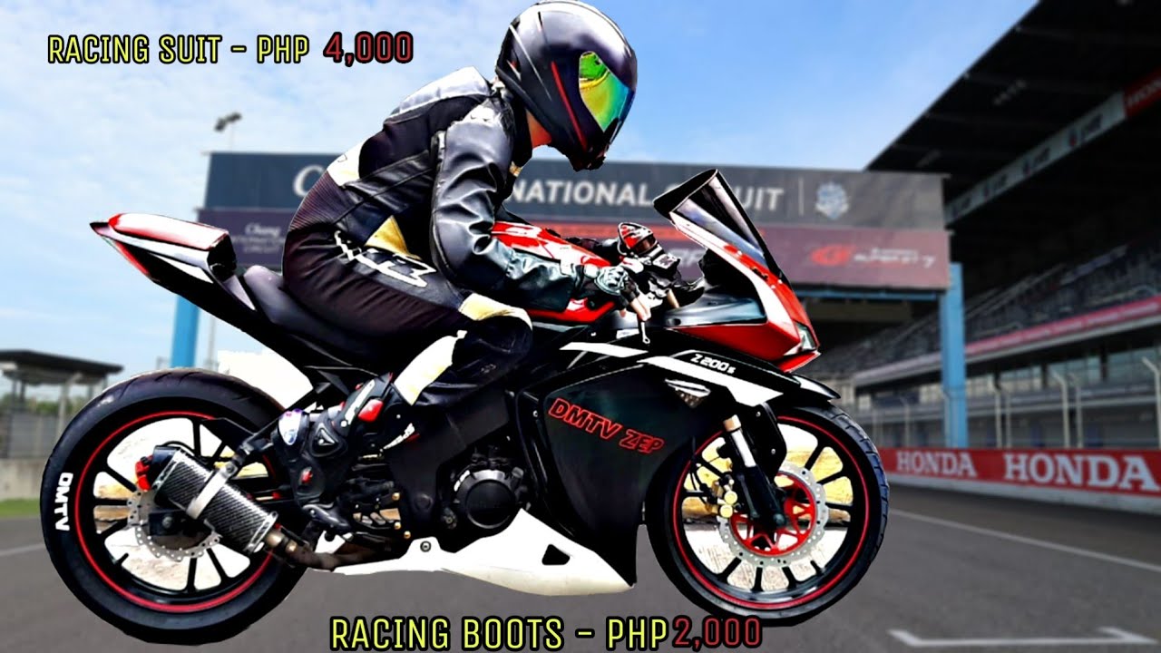 My New Racing Gear | Z200S Motorstar - YouTube