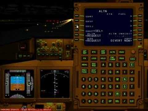 TAM Virtual - Boeing 777 FMC Quick Training Guide Parte 11 - YouTube