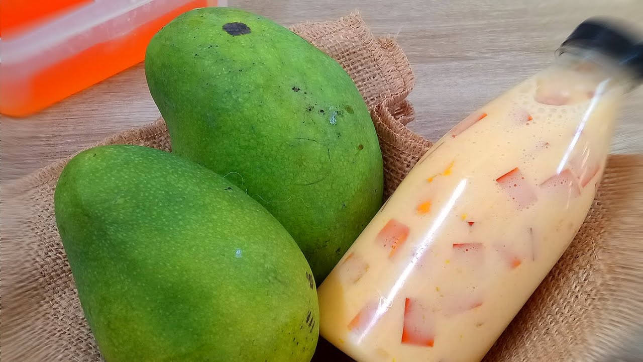 Mango jelly milk drink | Simple dan Sehat - YouTube