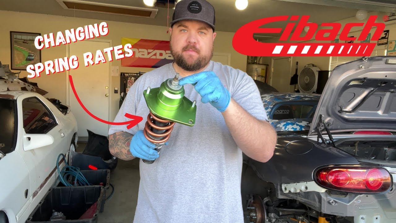 Changing Spring Rates on my Track Car-Very Easy! - YouTube