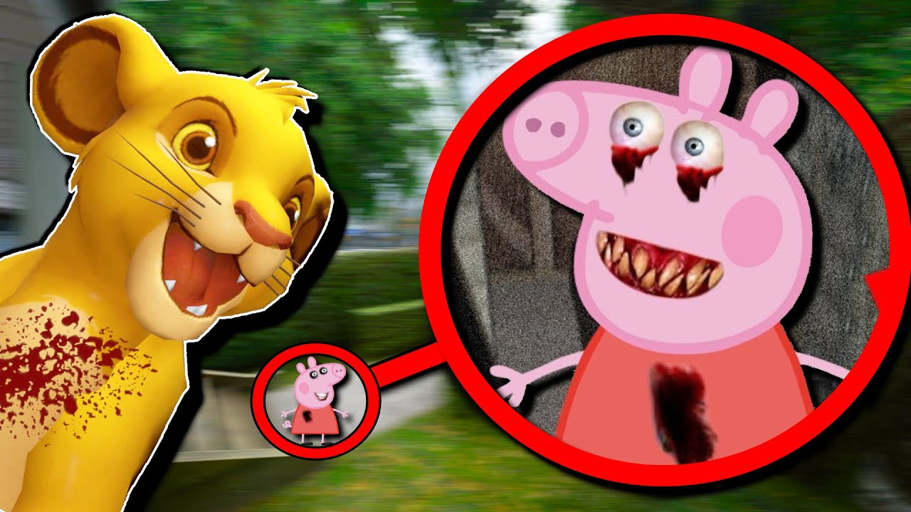 If you see CURSED PEPPA PIG outside your house.. RUN AWAY FAST! - YouTube