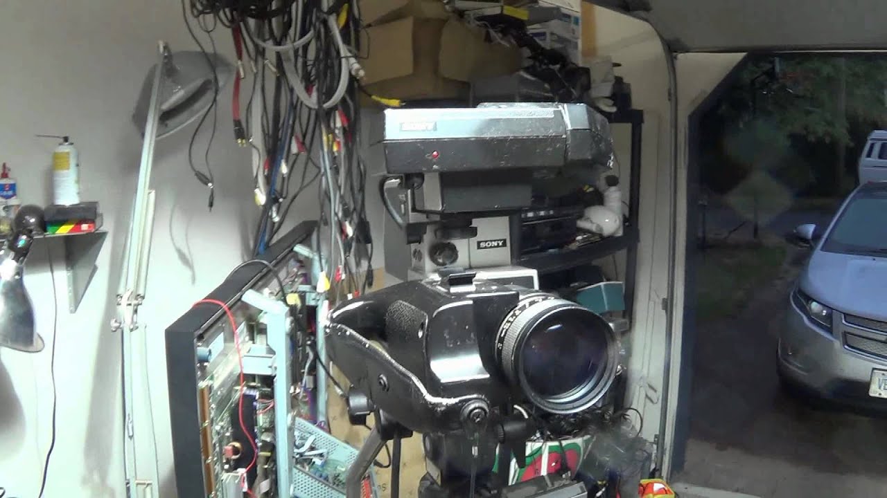 vintage tube video cameras - YouTube