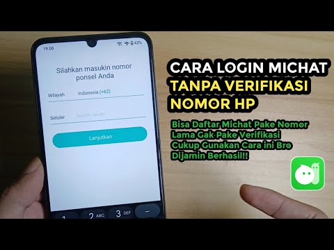 Cara Login Michat Tanpa Verifikasi Nomor Hp | Daftar Michat Pakai Nomor Lama