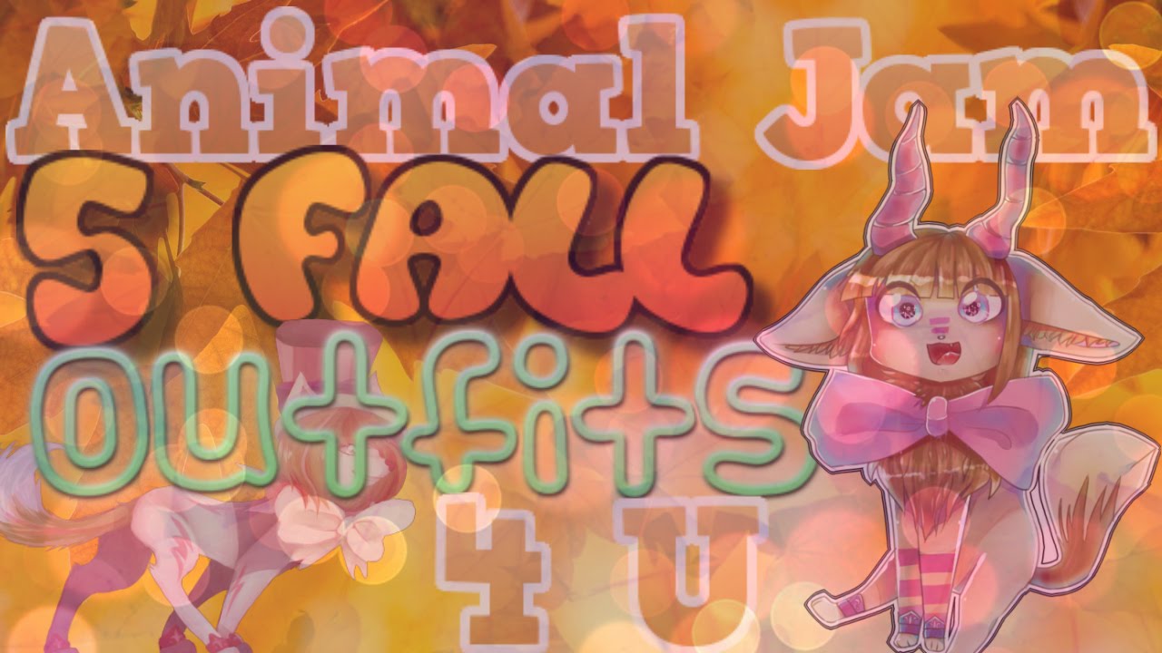 Animal Jam | 5 Fall Outfits - 2015 - YouTube