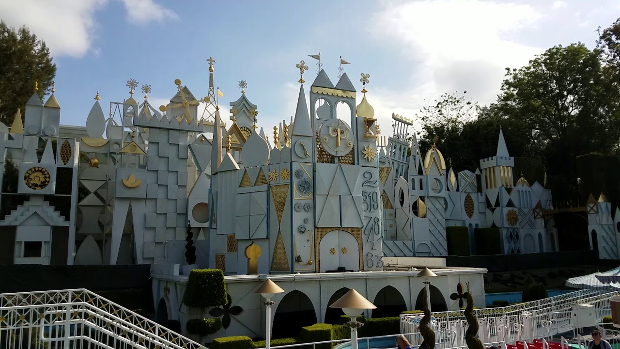 Disneyland It's a Small World Facade April 29, 2018 - YouTube