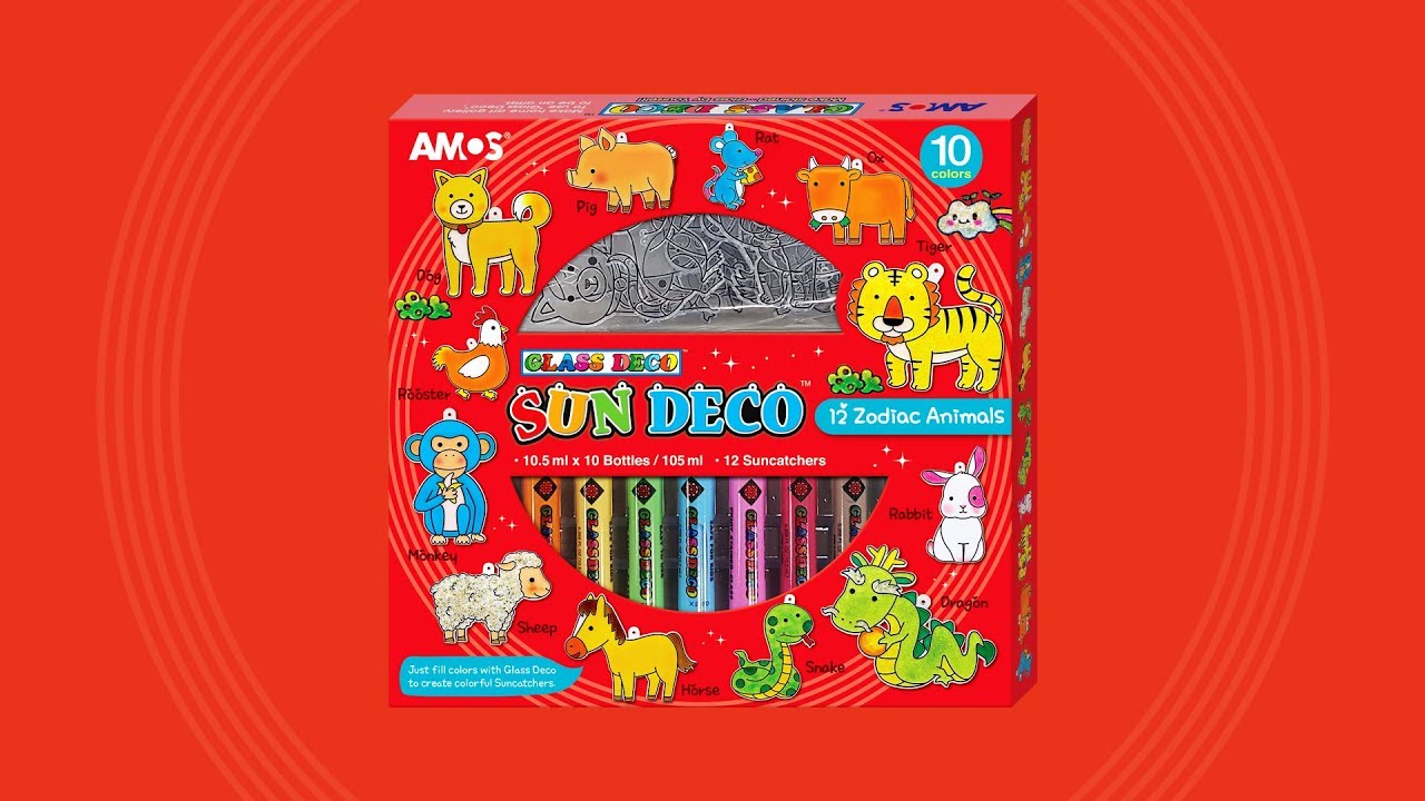 Glass Deco Sun Deco 12 Zodiac Animals(SD10P10-ZA) [Product reviews ...